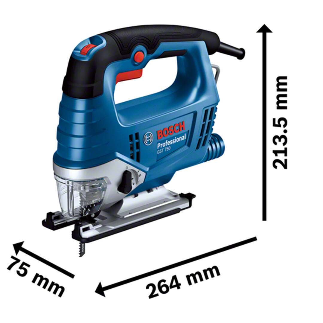 Wyrzynarka Bosch GST 750 (06015B4121) - Domitech.pl